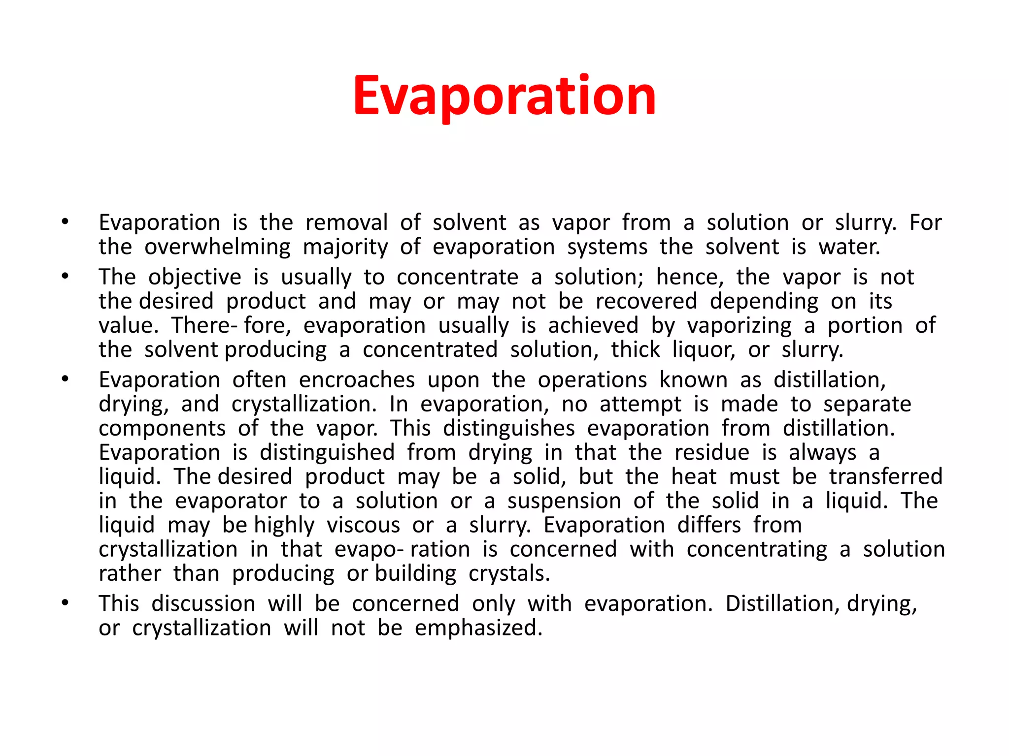 Evaporation | PPTX