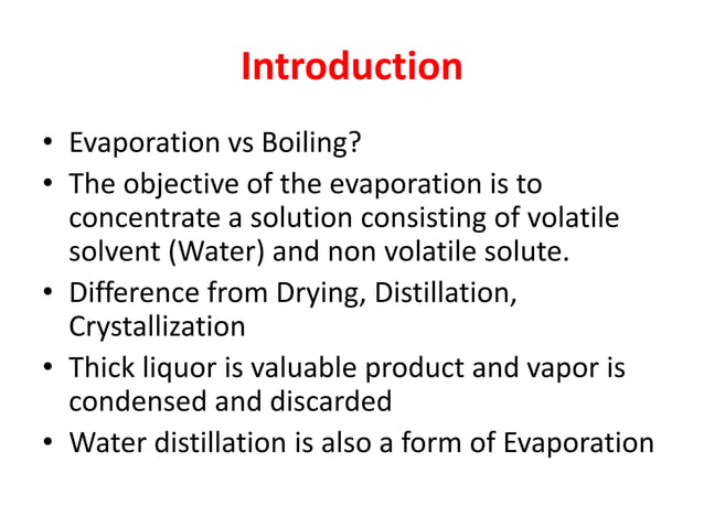 Evaporation | PPTX