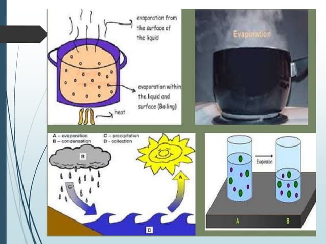 Evaporation | PPTX | Chemistry | Science