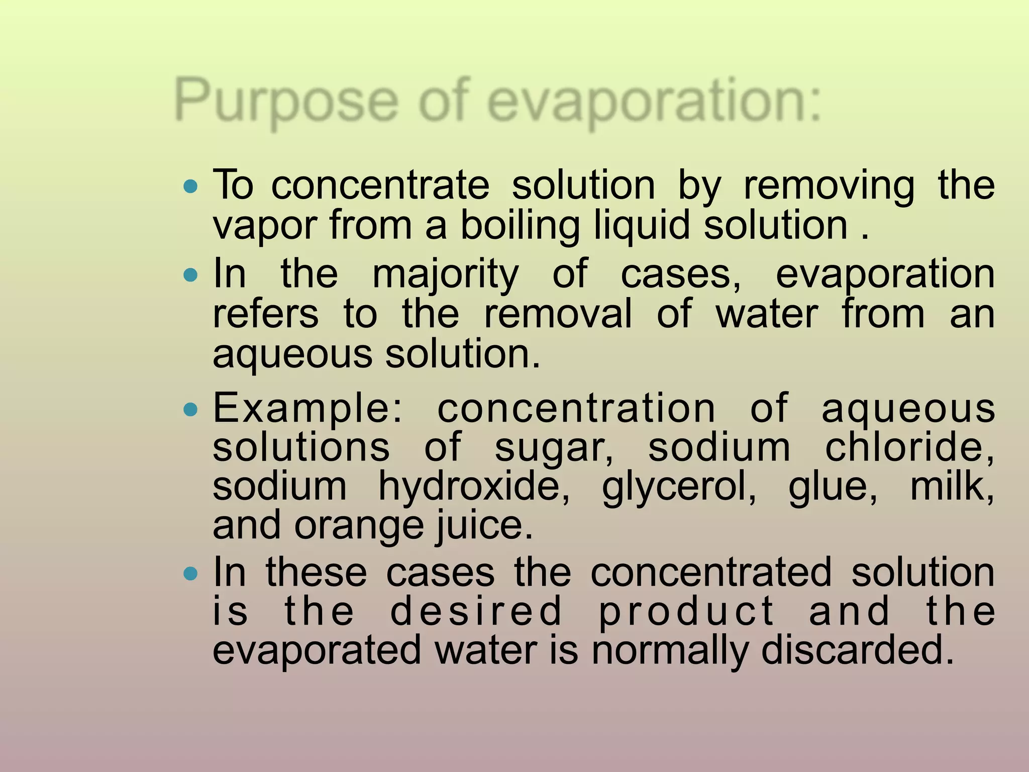 Pharmaceutical Engineering: Evaporation | PDF