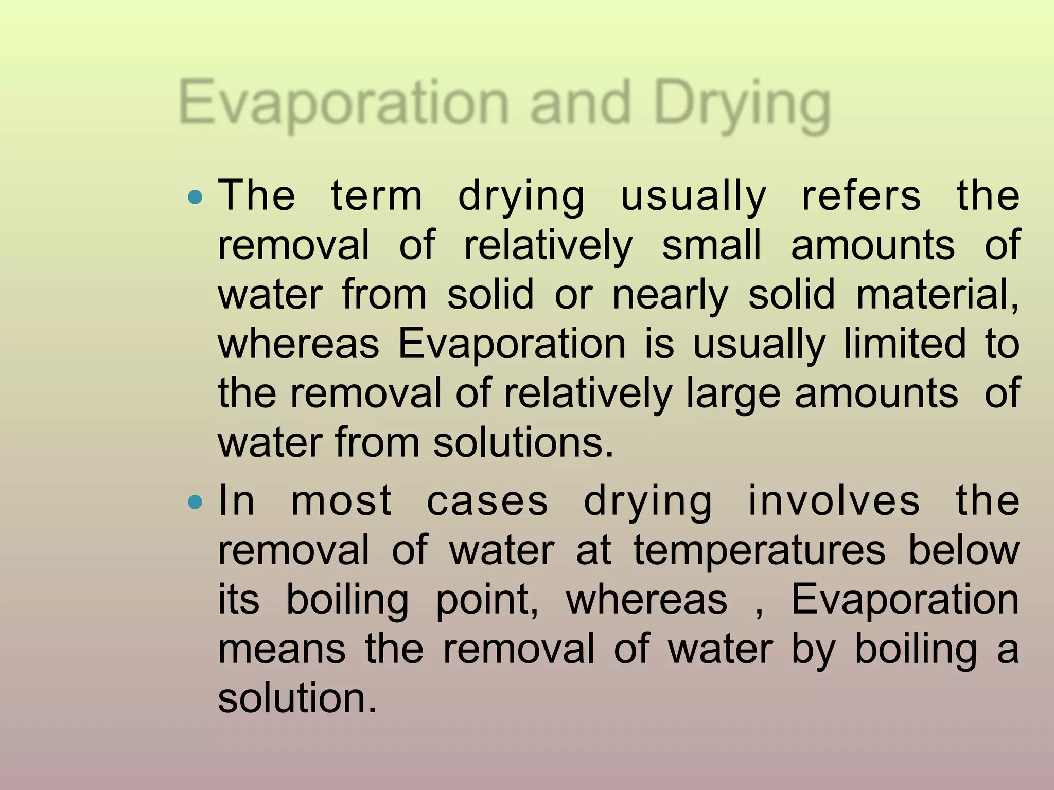 Pharmaceutical Engineering: Evaporation | PDF