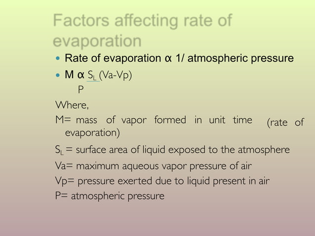Pharmaceutical Engineering: Evaporation | PDF