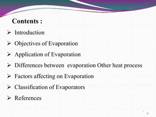Evaporation | PPTX