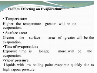 Evaporation | PPTX