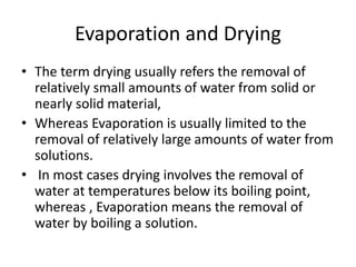 Pharmaceutical Eng. 3rd sem Evaporation.pptx