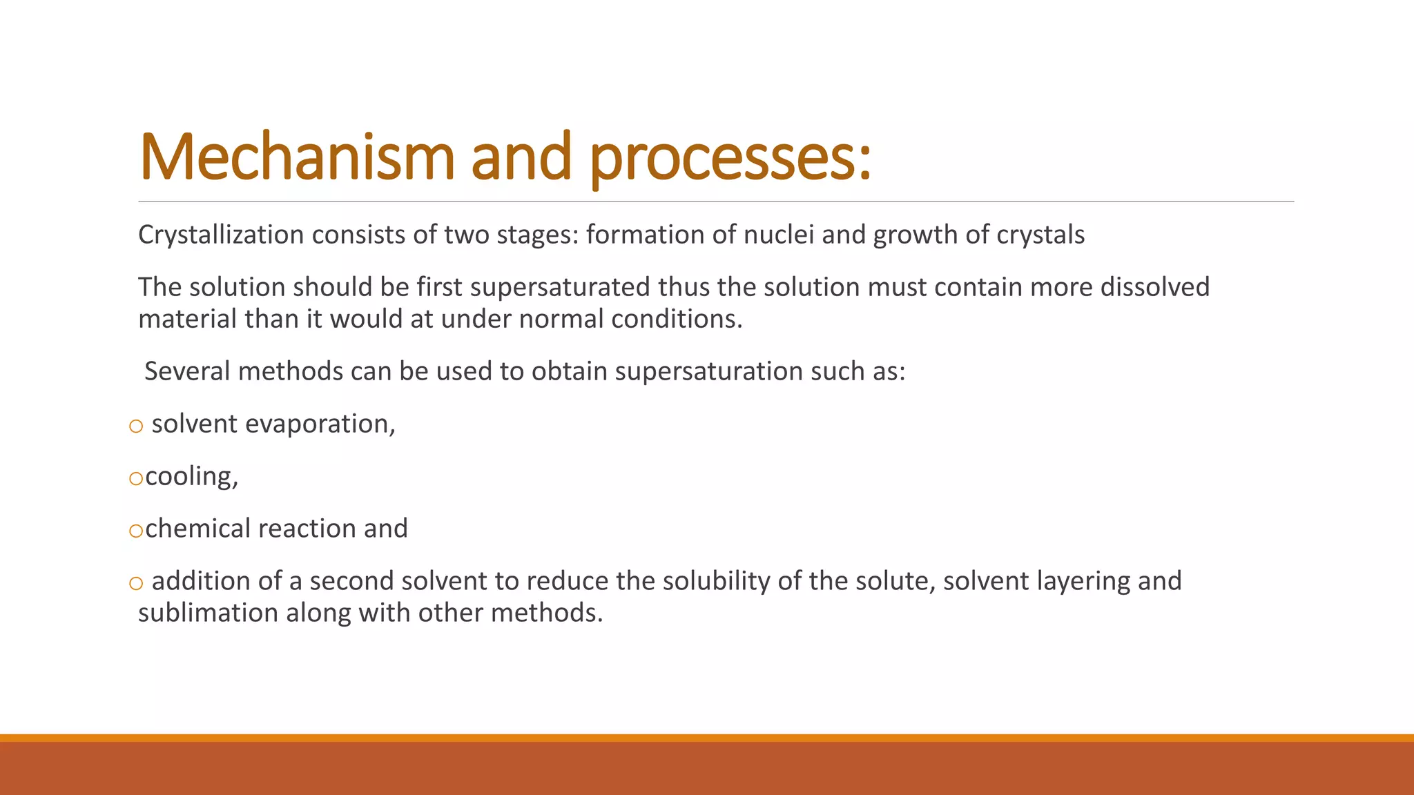 Evaporation & crystalization | PPTX