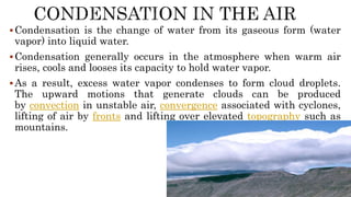 Evaporation, Humidity Measurement and Condensation PPT.pptx