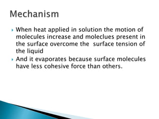 Evaporation measurement device | PPTX