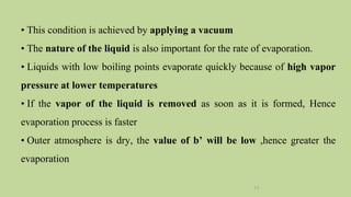 EVAPORATION PHARMACEUTICAL PROCESS CHEMISTRY.pptx