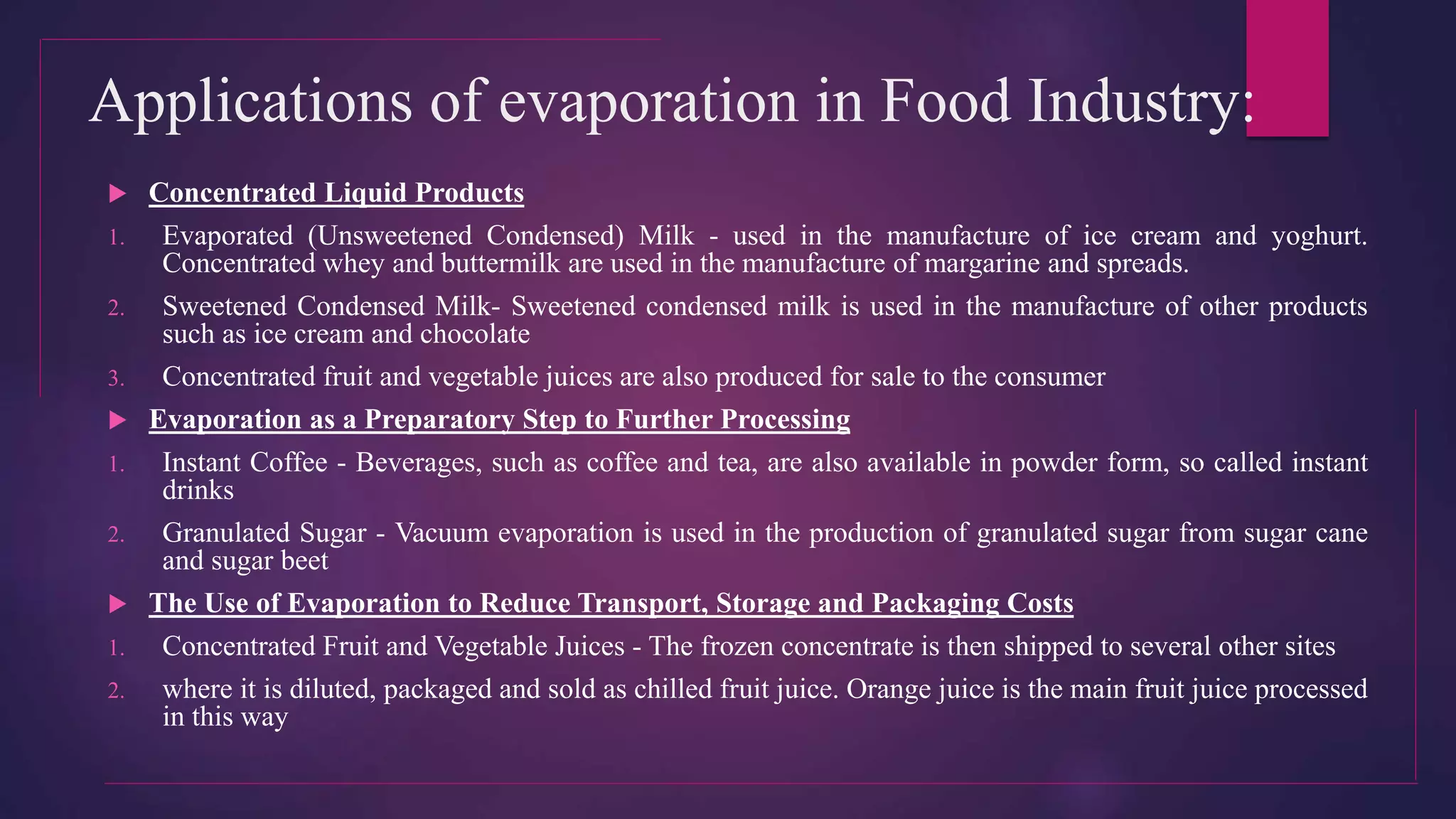 EVAPORATION: Properties of Liquids, Heat and Mass Balance in Single ...