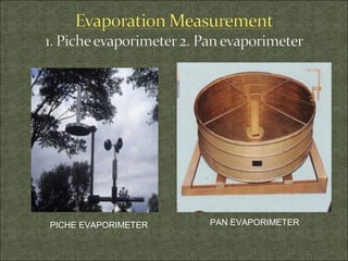 Evaporation, transpiration and evapotranspiration | PPT