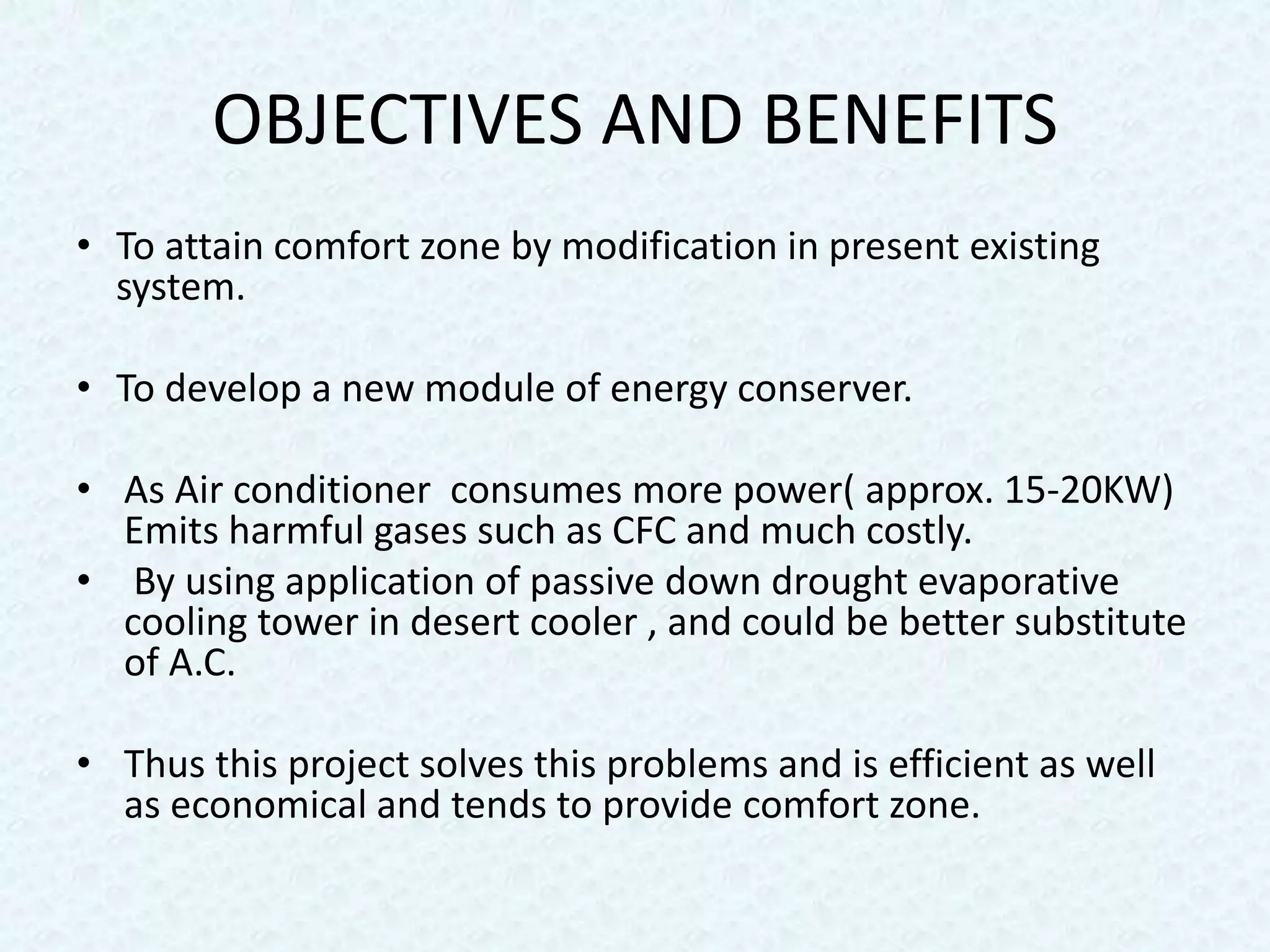 Evaporative cooling | PPTX