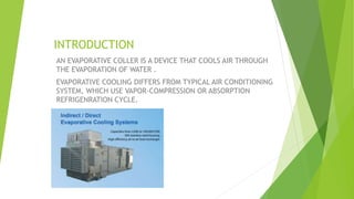 Evaporative cooling system | PPTX