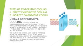 Direct Evaporative Cooling System