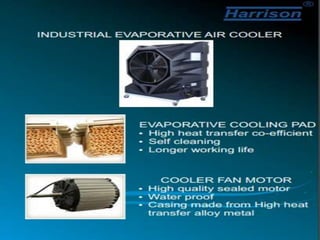 Evaporative air coolers | PPTX