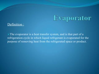 Evaporator | PPTX