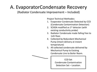 EVAPORATOR CONDENSATE ENERGY SAVINGS.pptx