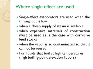 Evaporators | PPTX