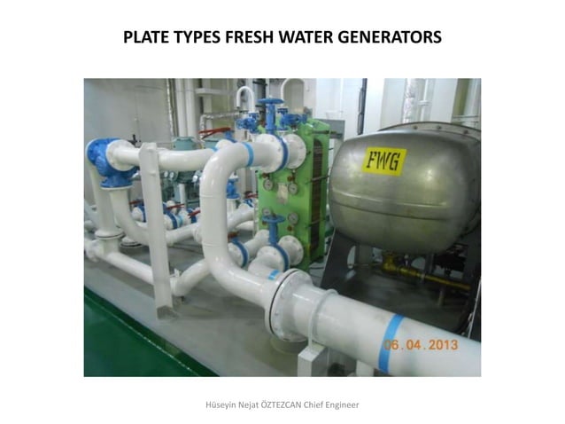 Marine Fresh Water Generators | PPTX | Chemistry | Science