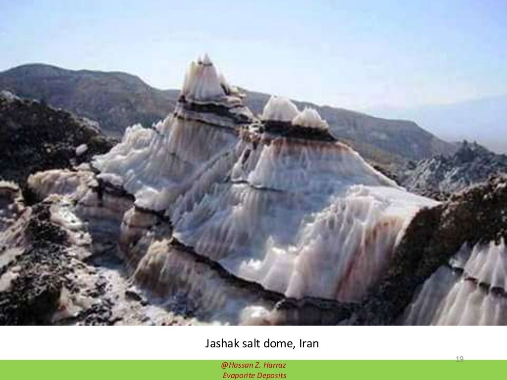 Evaporite deposits