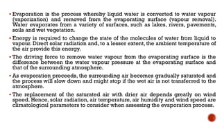 Evapotranspiration | PDF