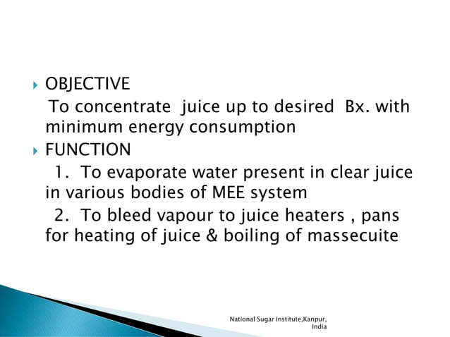 Sugar mill evaporator and Batch pan designing and control | PDF ...