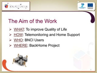A Sensor-based Telemonitoring and Home Support System to Improve ...