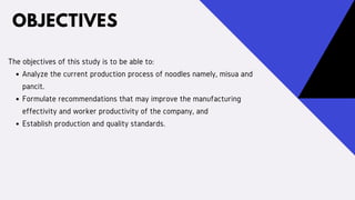 Time Study and Methods for Noodle Production Company | PDF