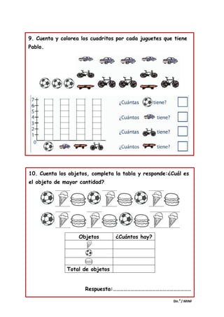Examen De Matematicas 1er Grado