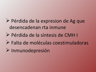 Evasión del sistema inmune (células tumorales) | PPT | Cancer ...