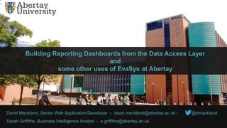 EvaSys module survey dashboard | PPT