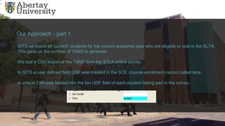 EvaSys module survey dashboard | PPT
