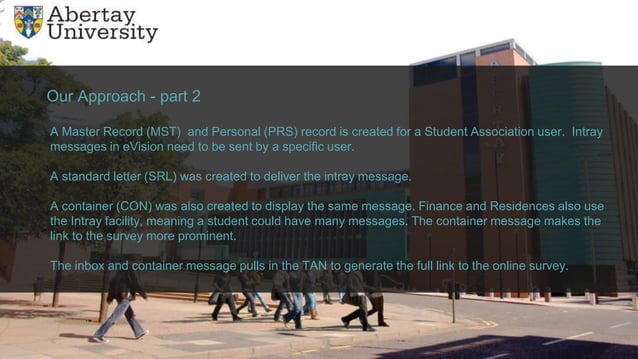 EvaSys module survey dashboard | PPT