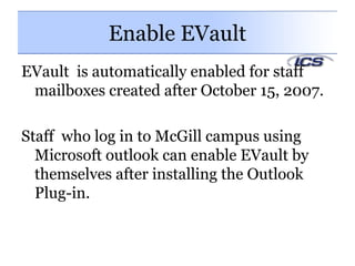 Enterprise vault basic fundamentals notes | PPT