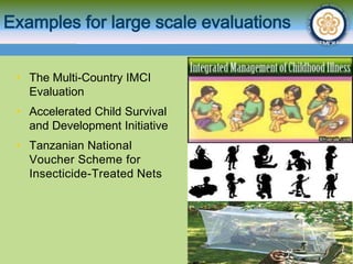 Evavluation of large scale health programs | PPTX