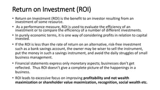 Eva vs roi 14j | PPTX