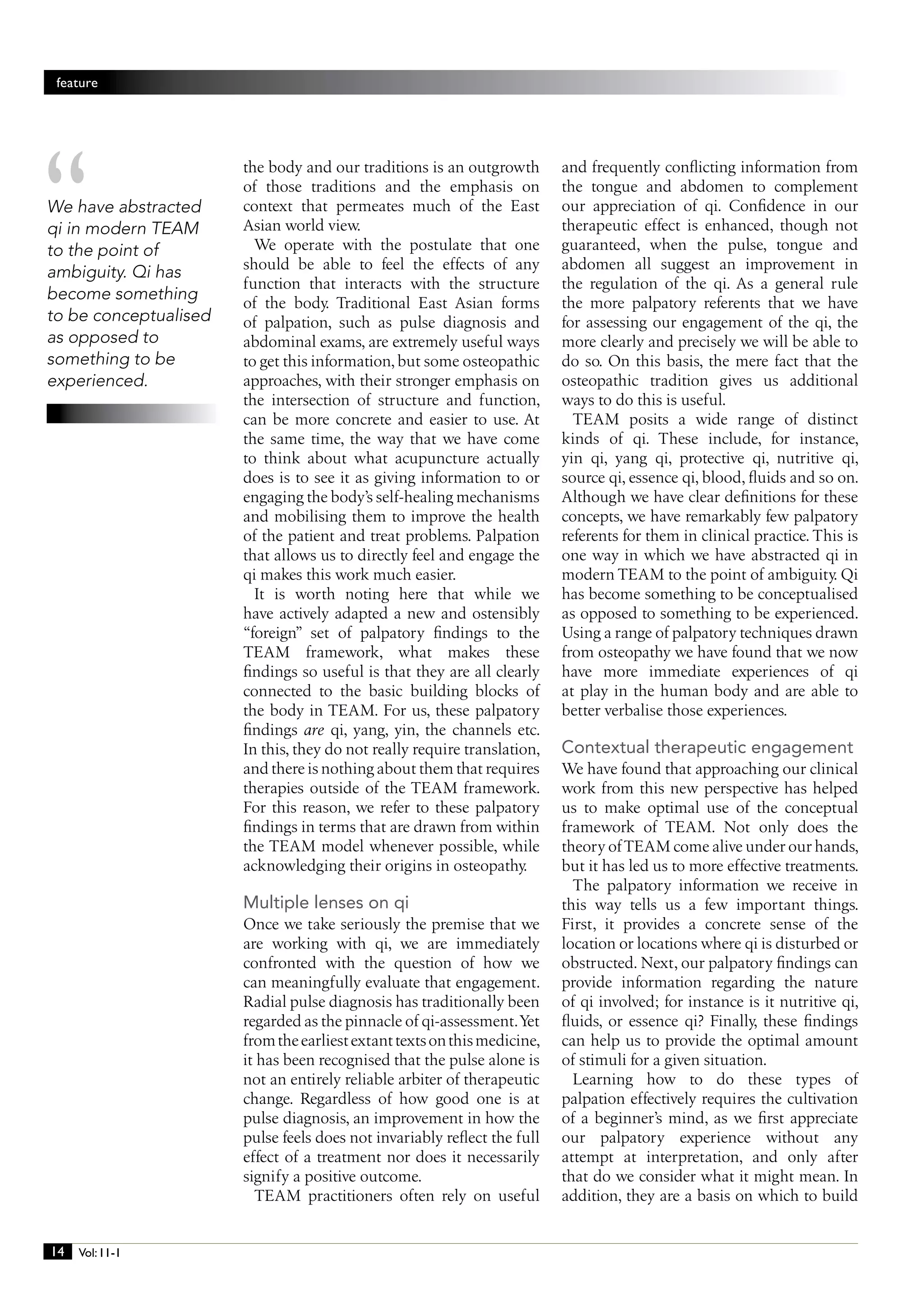 Engaging Vitality - by Dan Bensky & Charles Chace | PDF