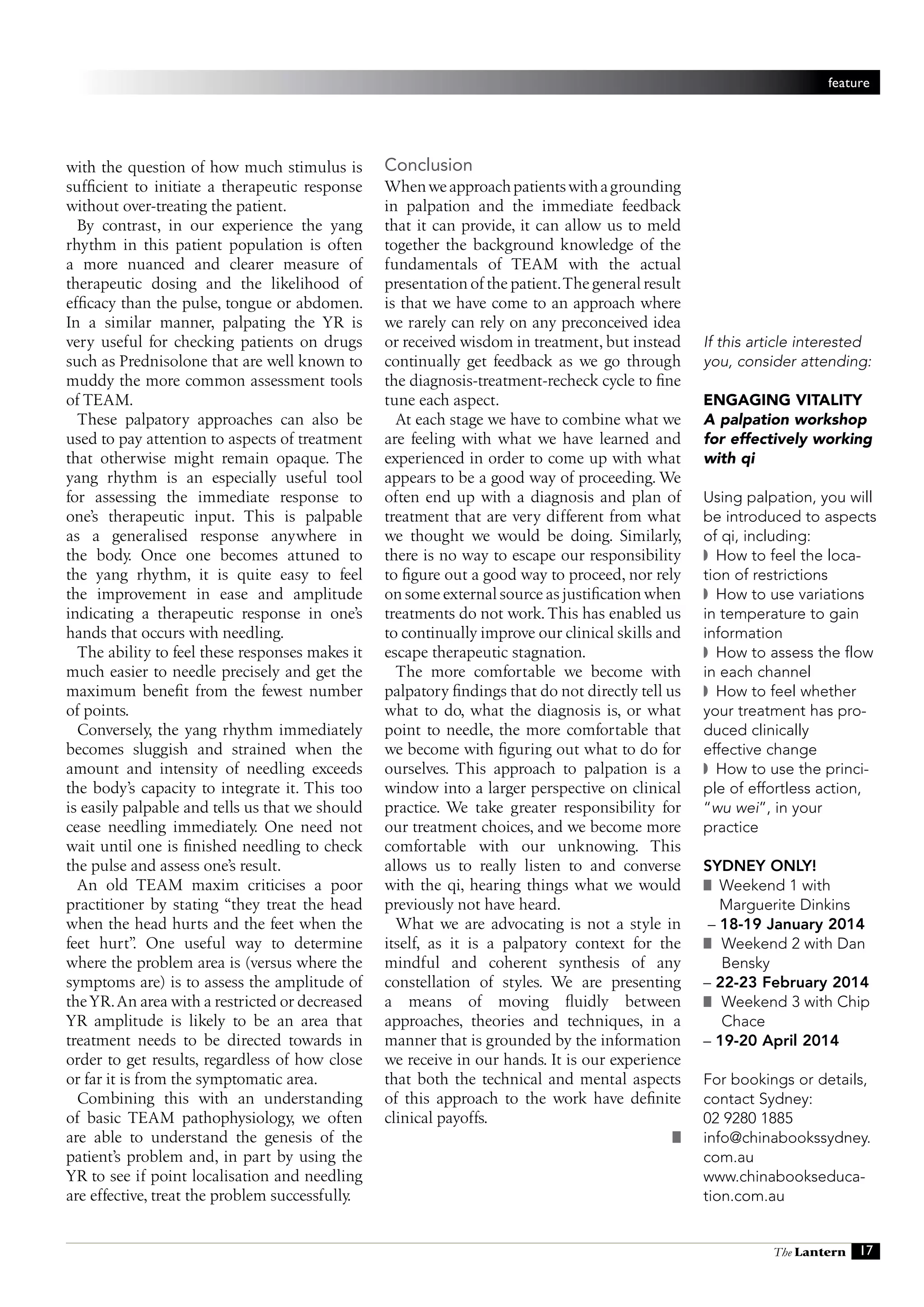 Engaging Vitality - by Dan Bensky & Charles Chace | PDF