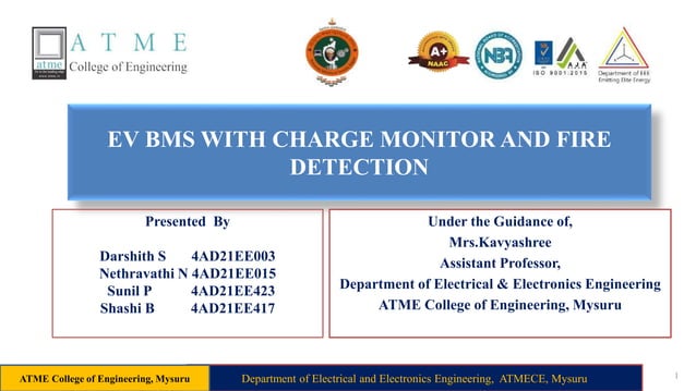 EV BMS WITH CHARGE MONITOR AND FIRE DETECTION.pptx