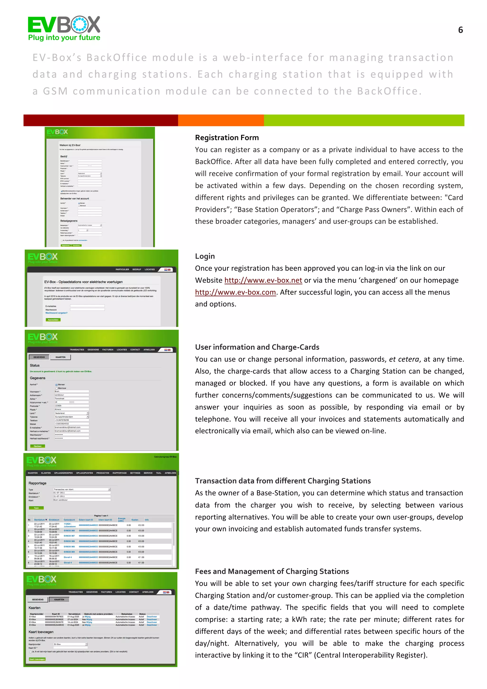 Evbox Brochure English | PDF