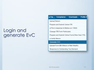 Practical Guide on Electronic Verification Code (EVC) | PDF