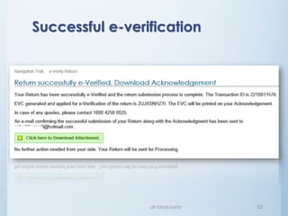 Practical Guide on Electronic Verification Code (EVC) | PDF