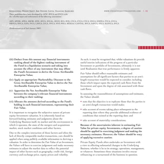 EVCA international company valuation guidelines | PDF