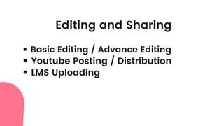 Educational Video Content Creation Workshop By Rohan Homkar | PDF ...