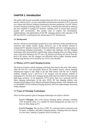 design and implementation of DC fast EV charging system | PDF