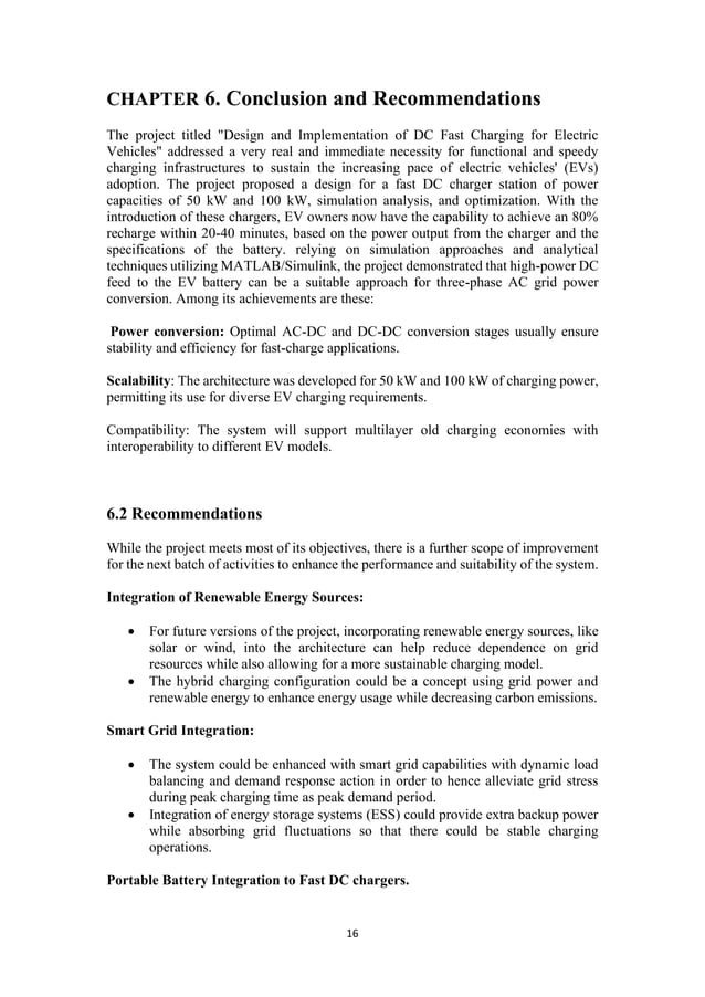Design and implementation of dc fast EV charging system | PDF