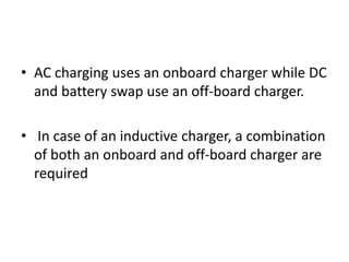 Electric Vehicle CHARGING METHOD PPT.ppt