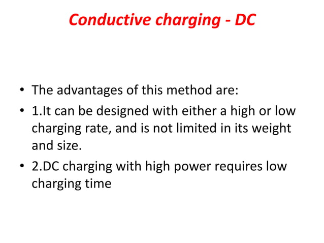 Electric Vehicle CHARGING METHOD PPT.ppt