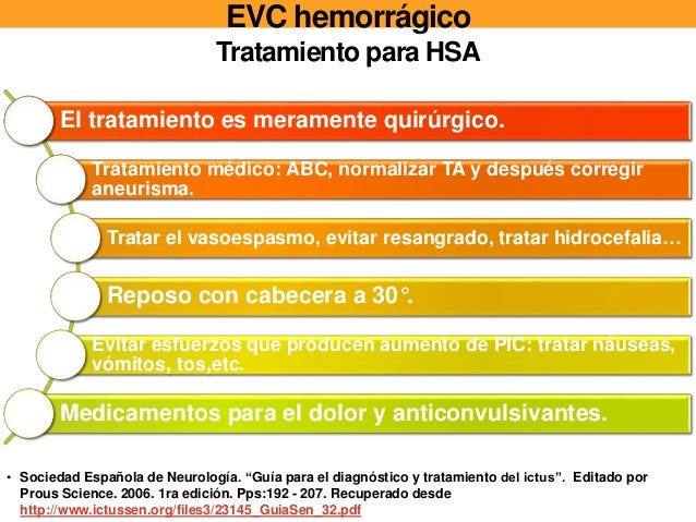 EVC hemorrágico