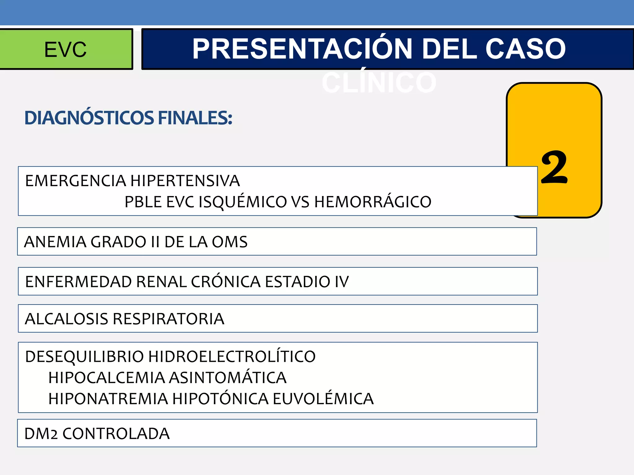 Evc isquemico | PPTX